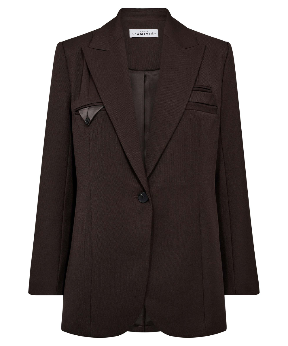 Haute L'Amitié Premiere Single Blazer Mocca I Me & Eliza