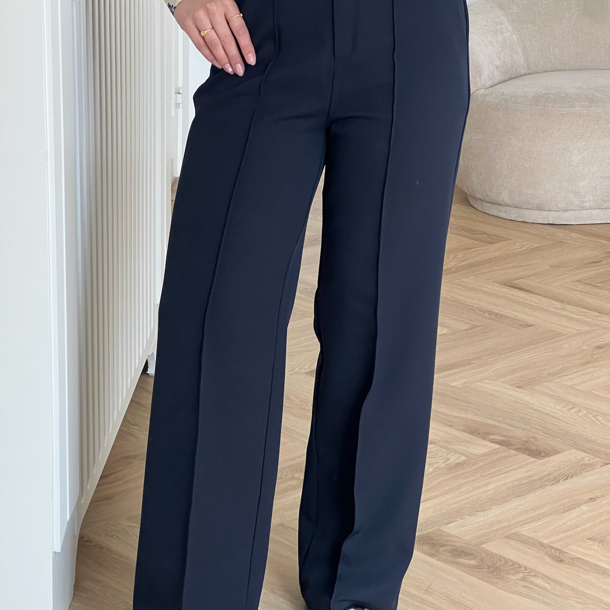 Neo Noir Sury Suit Bukser Dark Navy NOA25 I Me & Eliza