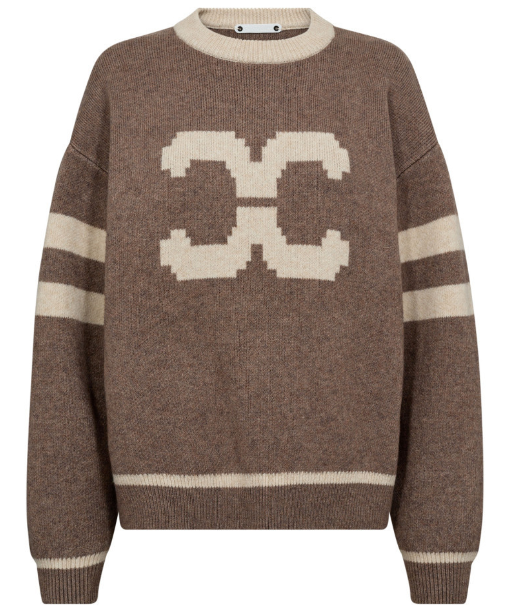 Co'Couture Row Coco Logo Strik Walnut I Me & Eliza