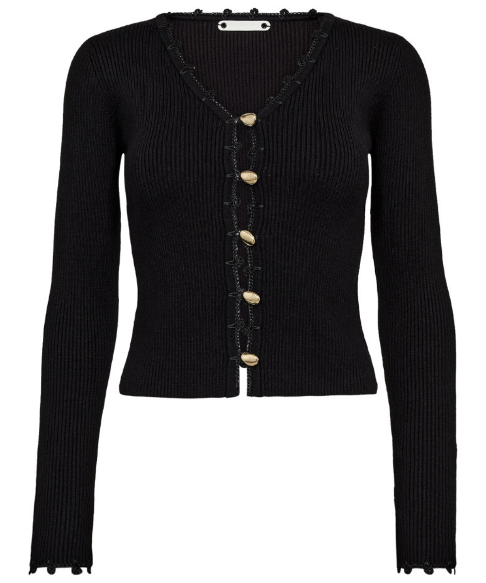 Co'Couture Balin Cardigan Black I Me & Eliza