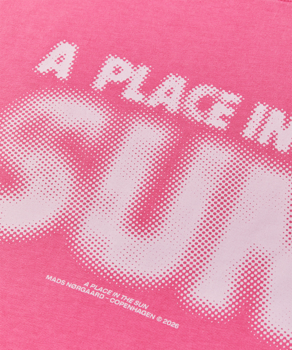 Mads Nørgaard Cotton Jersey Dassel T-shirt Carmine Rose I Me & Eliza