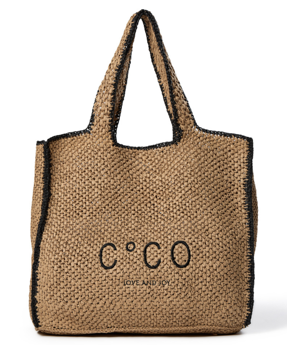Co'Couture Coco Straw Beach Taske I Me & Eliza