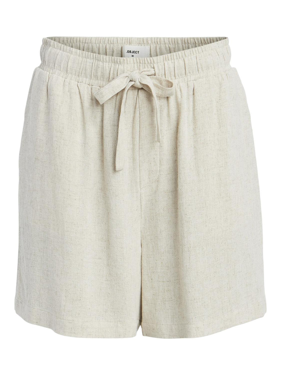 Object Sanne HW Wide Shorts Sandshell I Me & Eliza