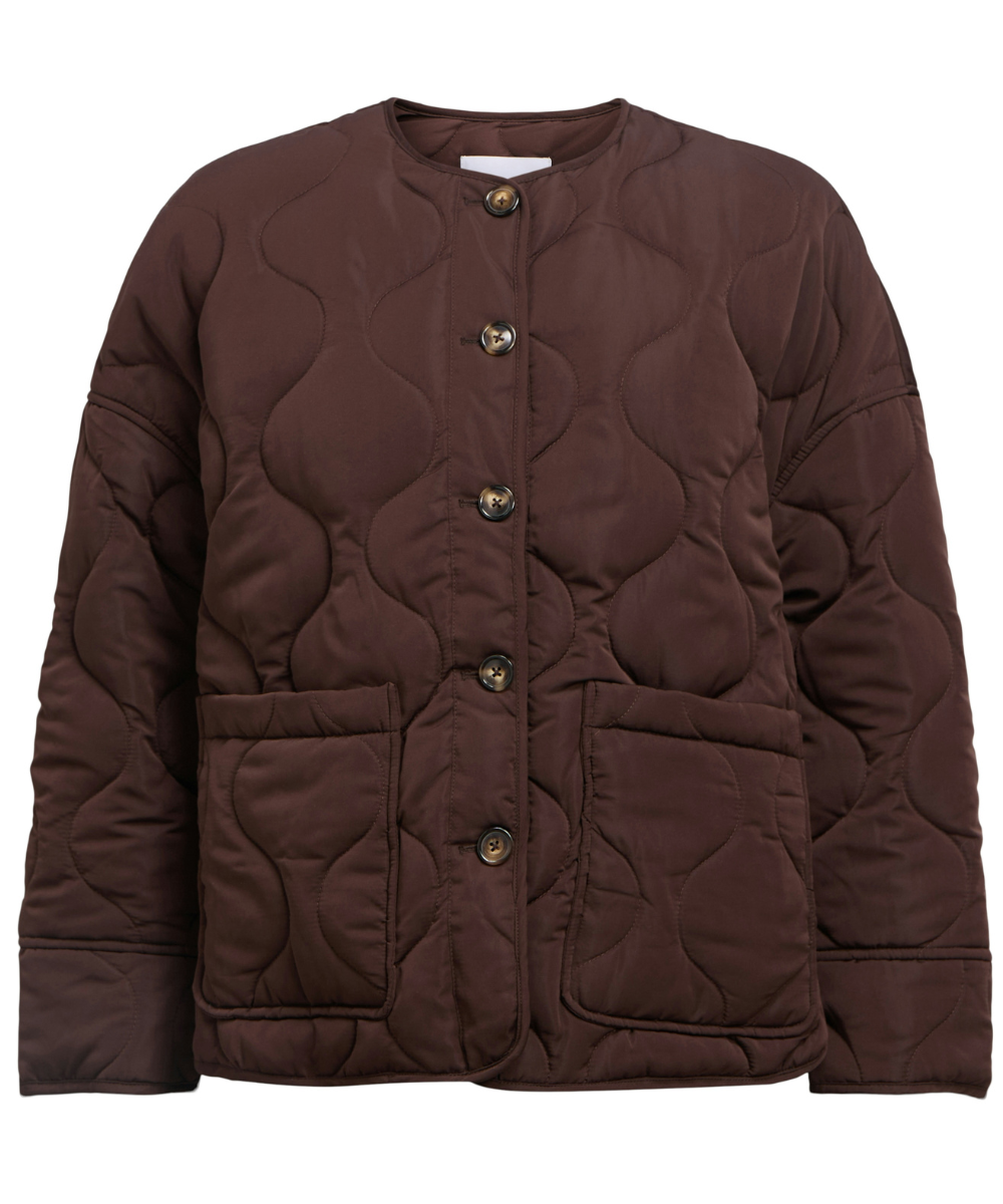 Object Allie LS Quilted Jakke Java I Me & Eliza